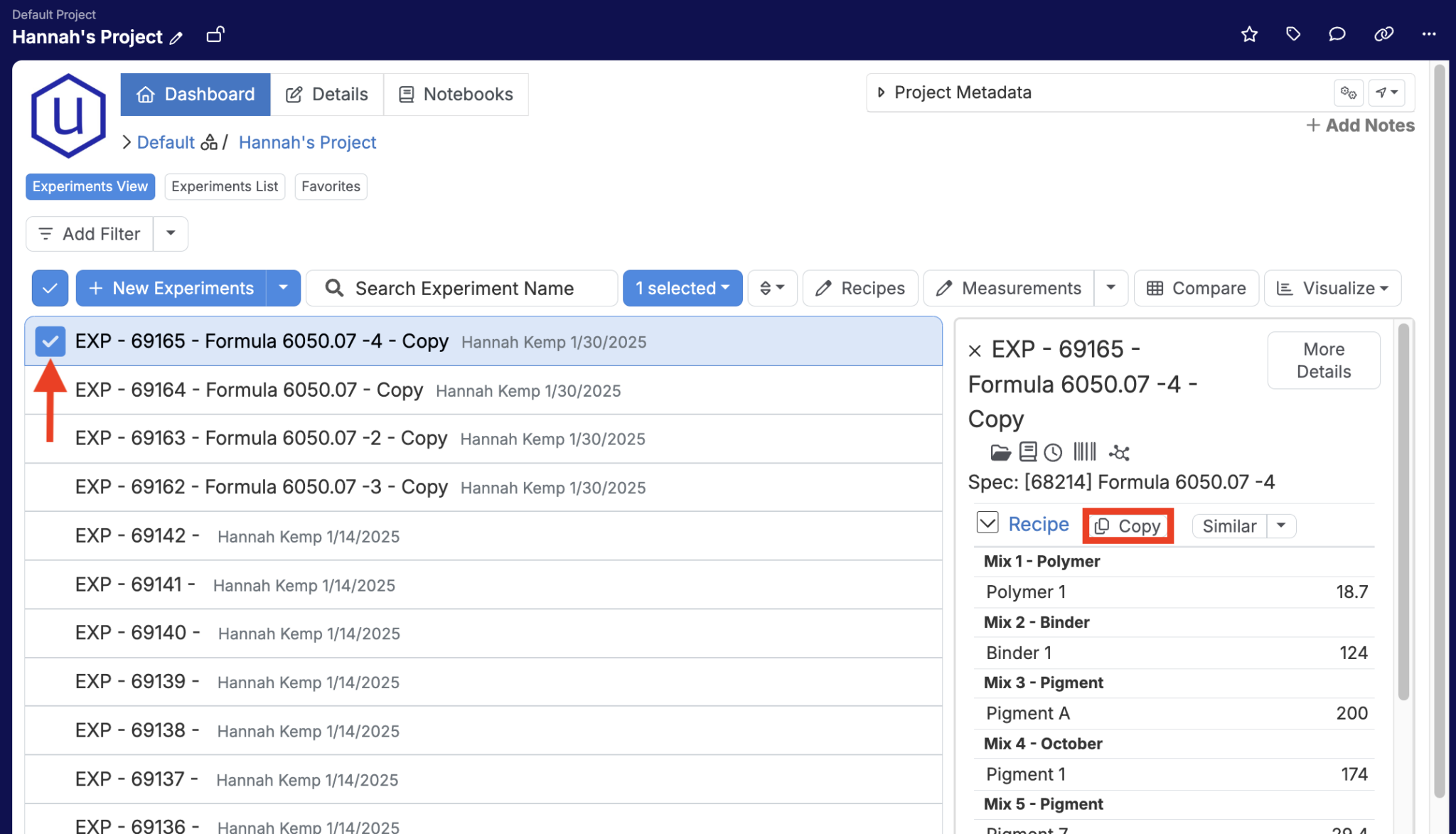 Experiments – Uncountable Knowledgebase